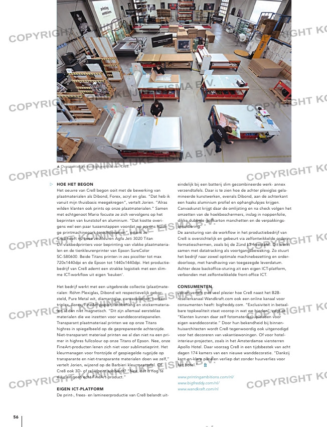 Sign+ Magazine 1-2022 - pag. 56 - Sign Benelux